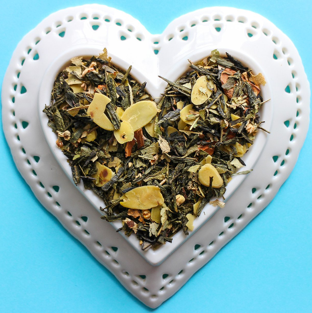 Toasted Almond Green Tea – Tea Amo Canada
